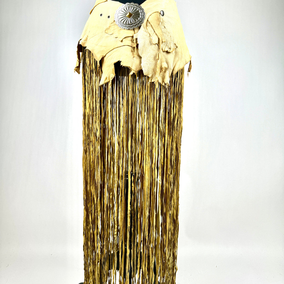 Ragged Leather Yoked Long Fringe Belt – Animo Hat & Apparel