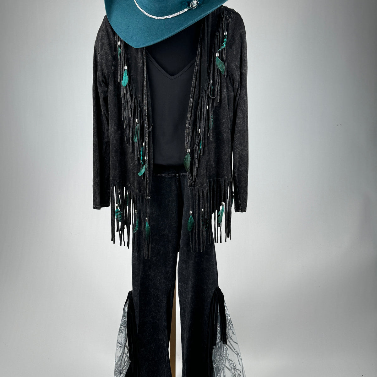 Distressed Lace Flared Pants – Animo Hat & Apparel