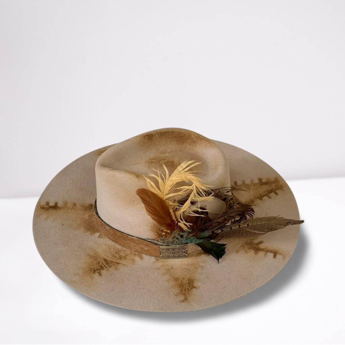 Twister Tan Distressed Cowhide Band Rancher Hat – Animo Hat & Apparel